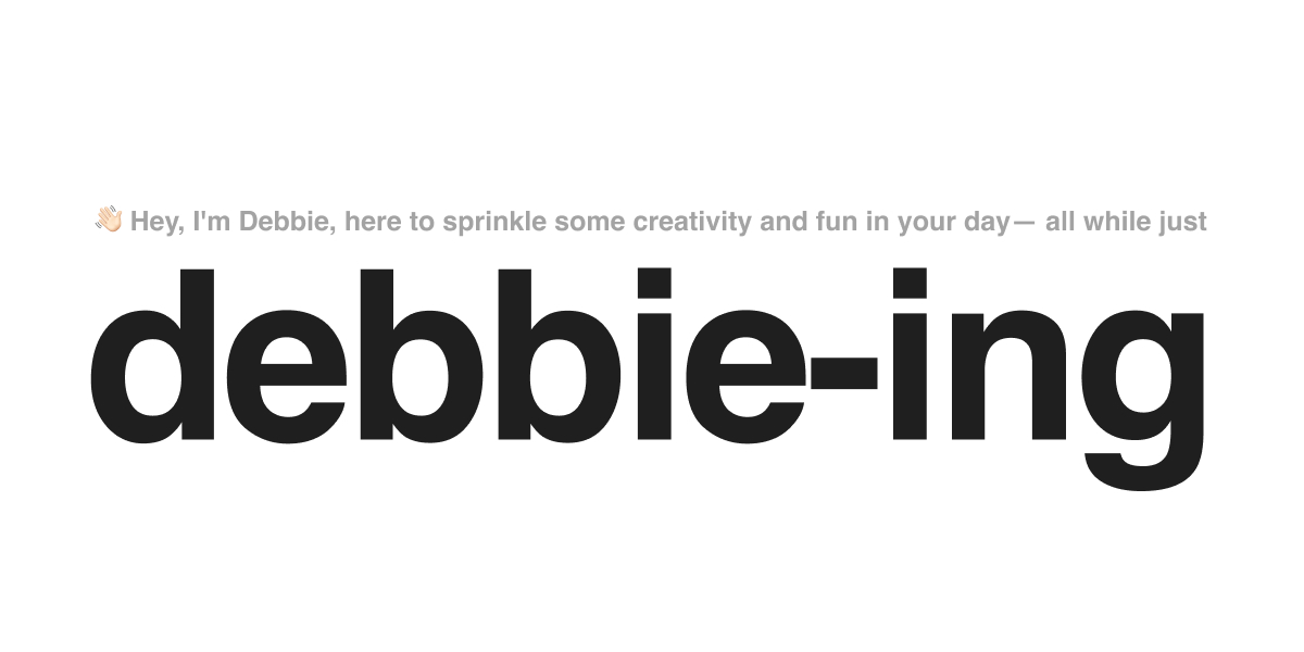Debbie Melgarejo - Creative Director